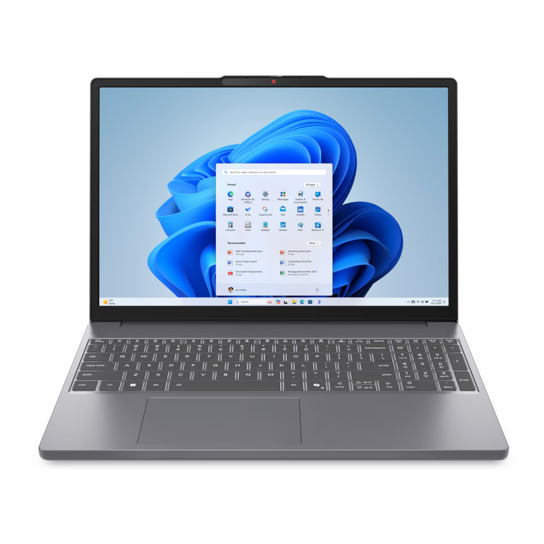 Ноутбук Lenovo IdeaPad Slim 3 15IRH10 15.3 IPS WUXGA/Core i5-13420H/16Gb/512Gb/NoOS серый