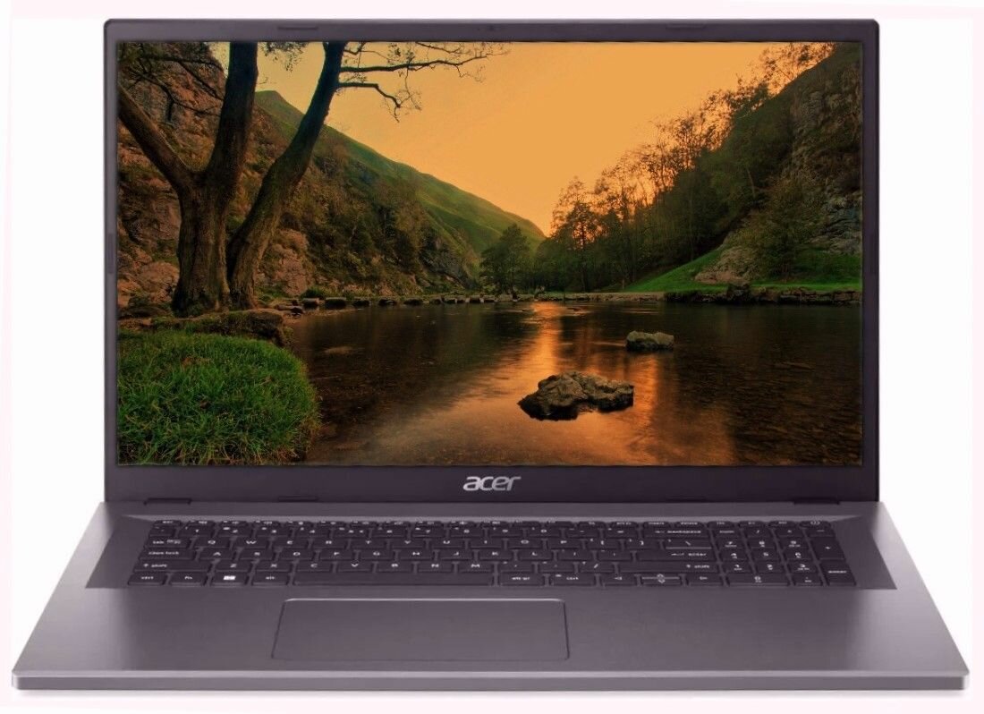 Ноутбук Acer Intel N-Series 2,8ГГц 4 ядер. 17' 1920x1080 Intel UHD Graphics Xe 24EUs Windows 11 Pro Русская раскладка