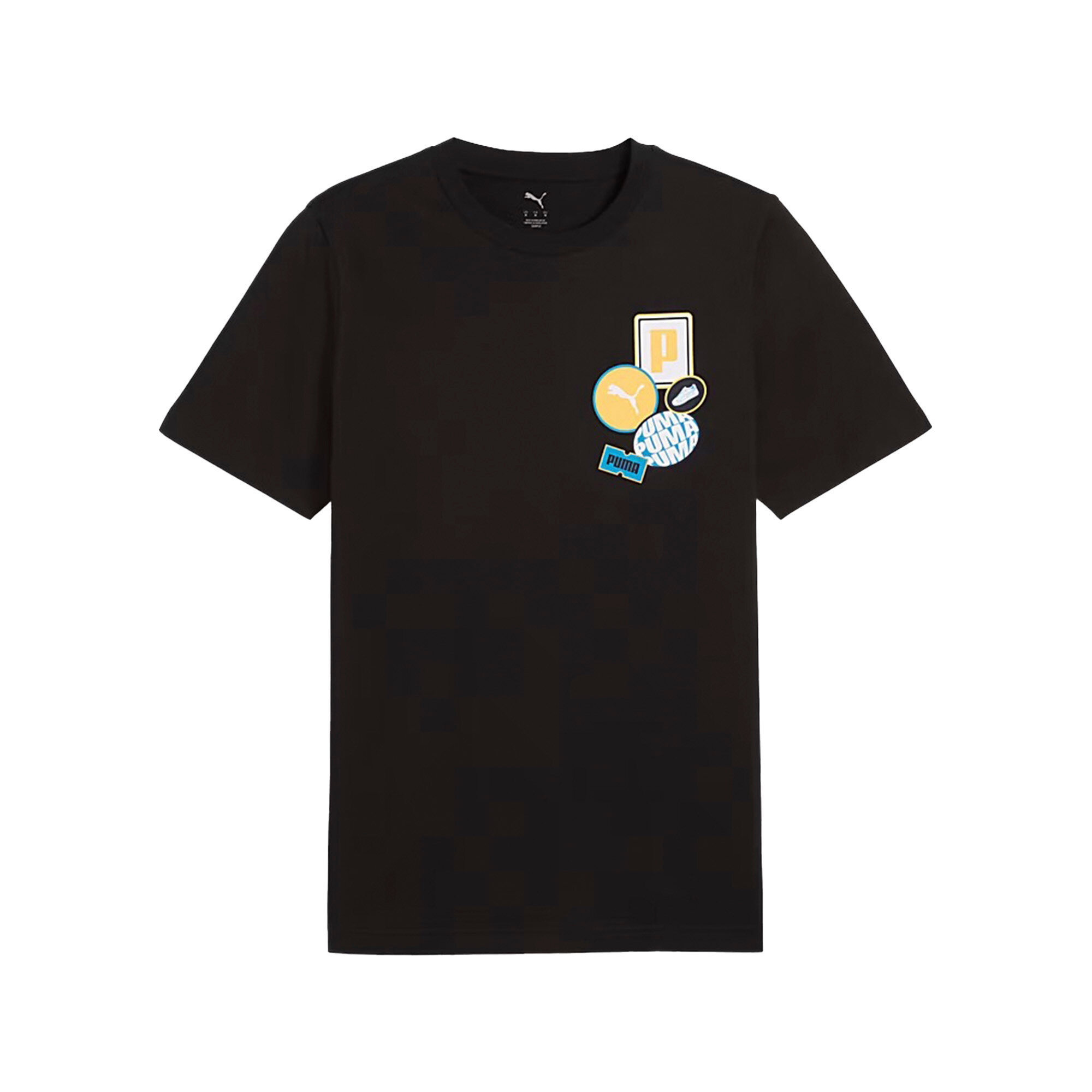 Футболка PUMA GRAPHICS Icon Tee, размер L, черный — фото 1