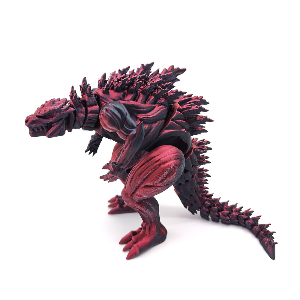 Подарок для украшения игрушки Годзиллы с 3D-принтом мышц