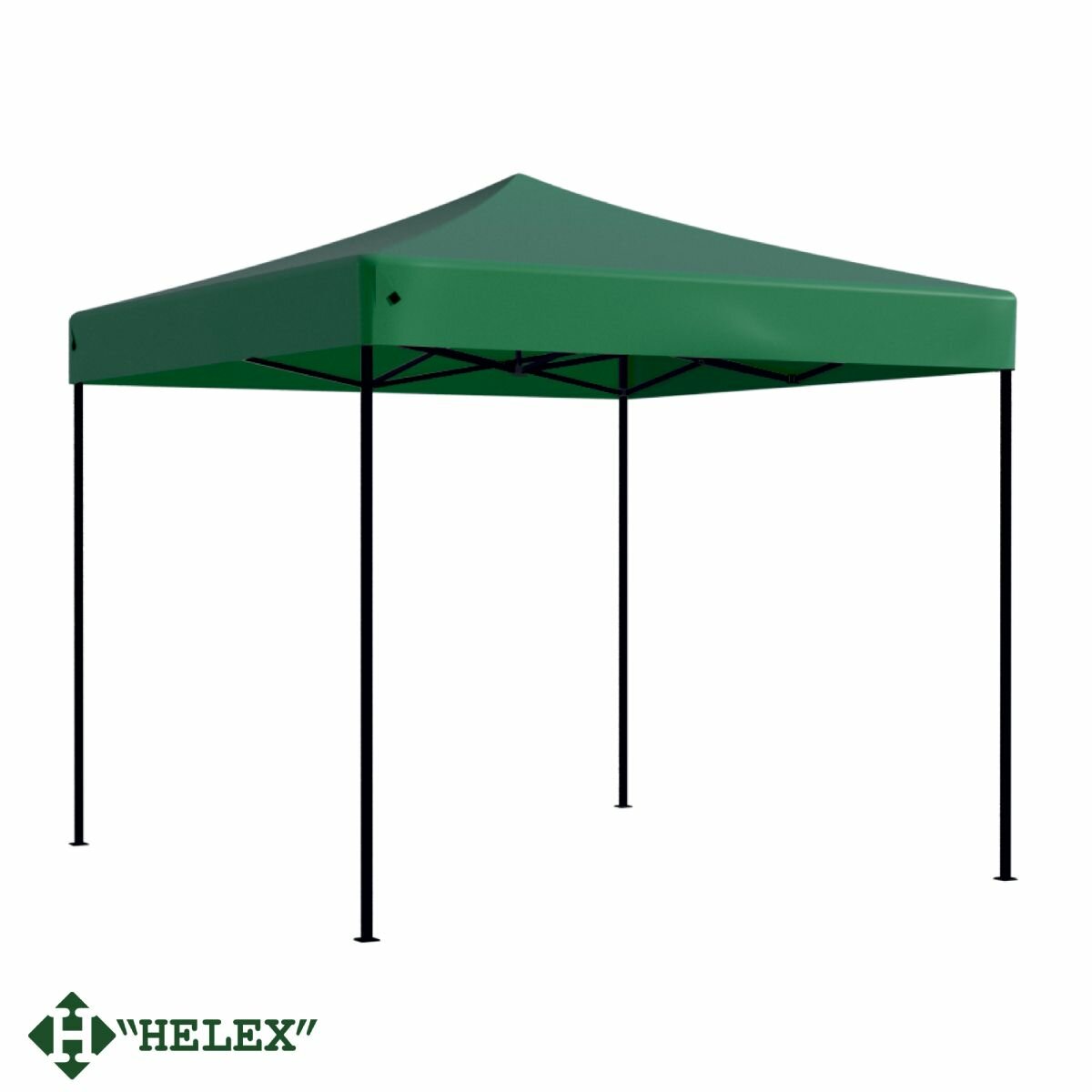 Шатер садовый Helex 23001, быстросборный, беседка для дачи, 3х3 м