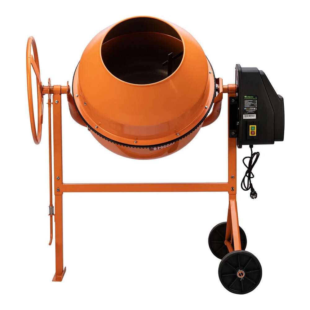 Бетоносмеситель Сибртех БСН-160П Orange