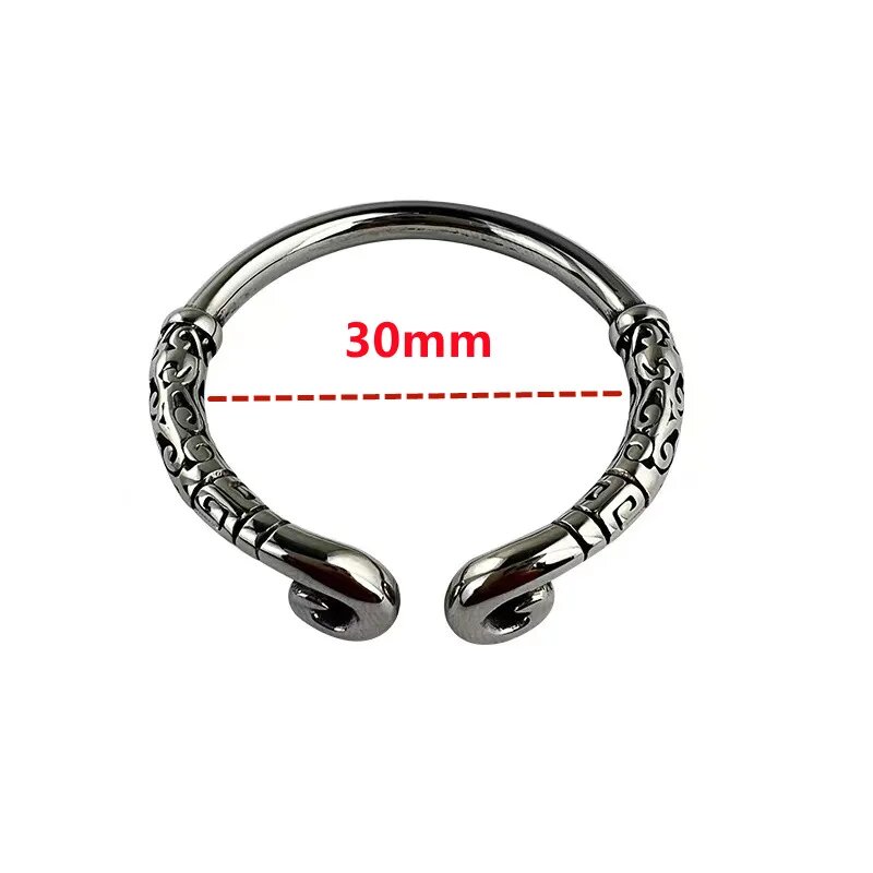 Кольцо для пениса из нержавеющей стали 30 mm