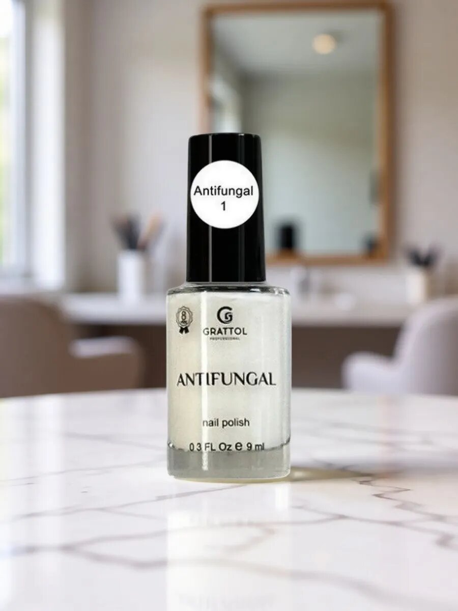 Лак для ногтей от грибка и онихолизиса, молочный, 9 мл