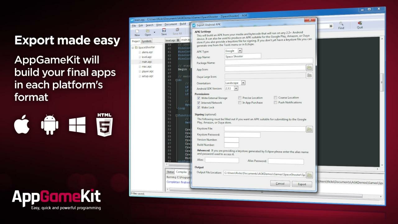 App Game Kit: Easy Game Development Steam Ключ | купить цифровой ключ для активации в России