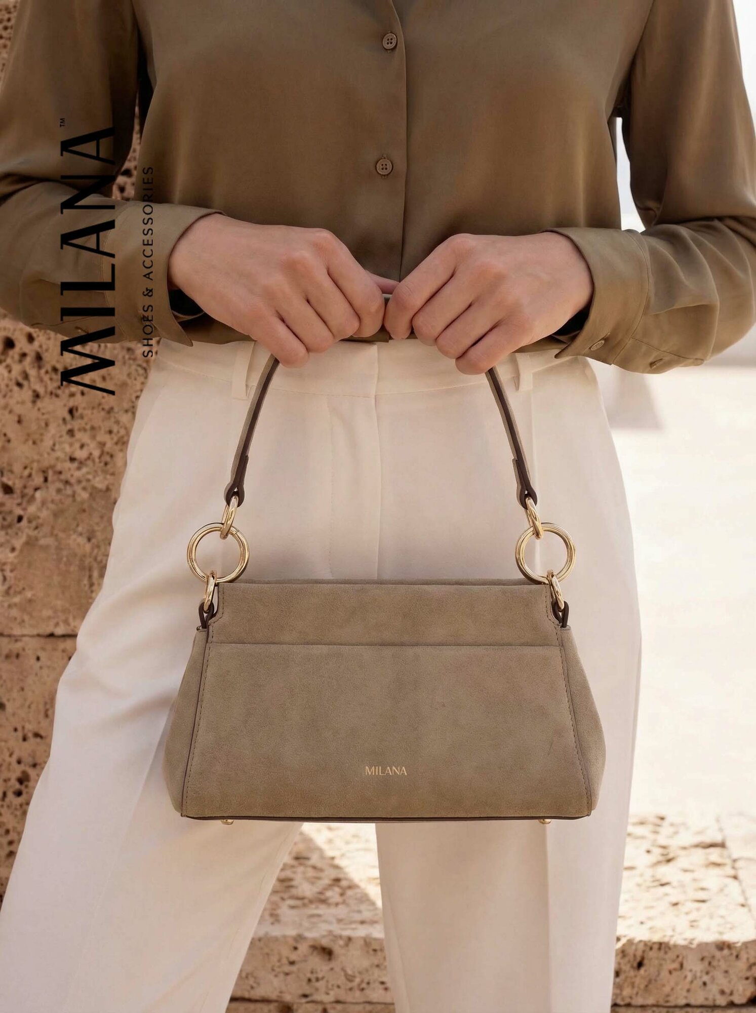 Сумка багет