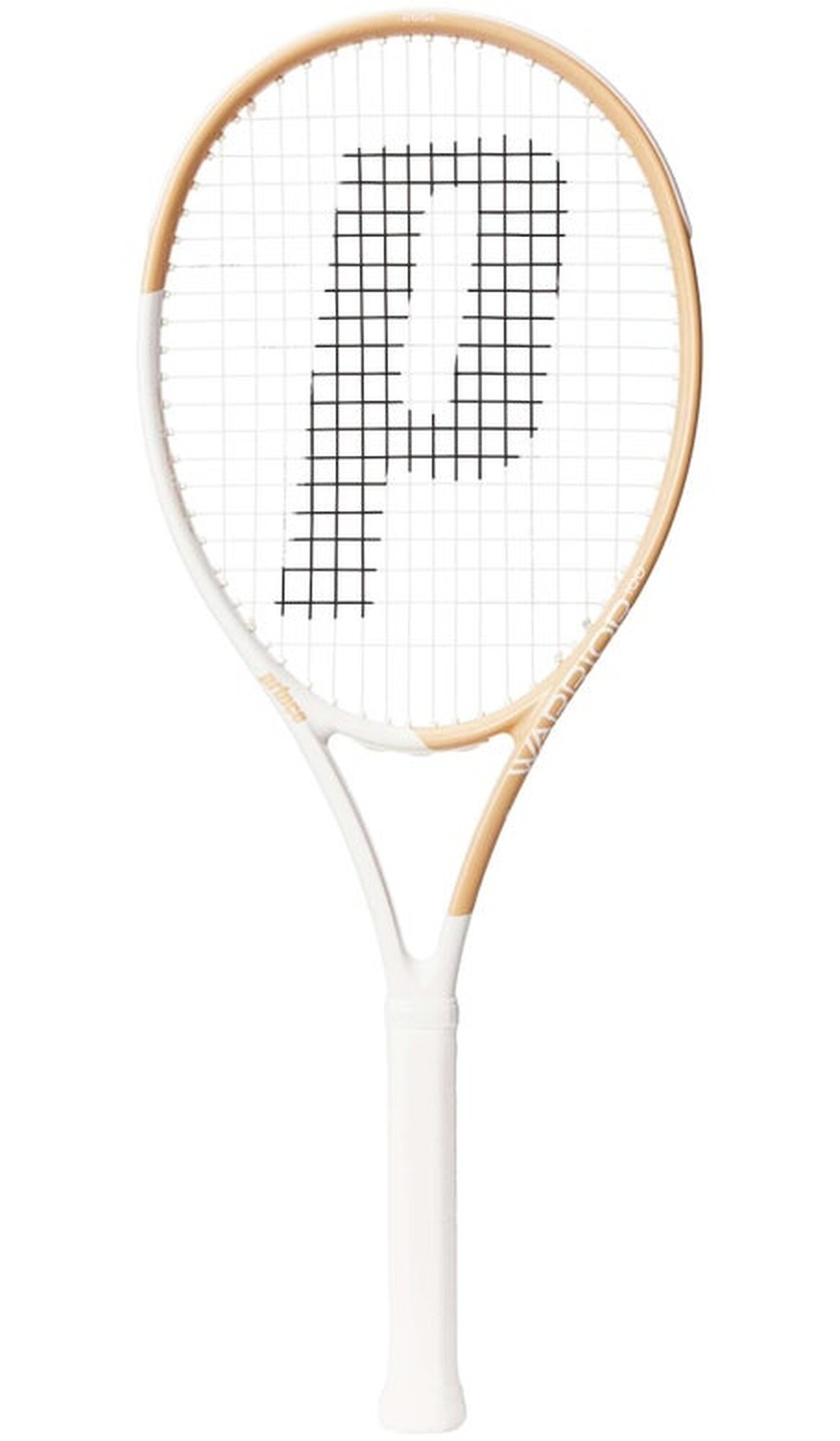 Decathlon Теннисная ракетка Prince Warrior 100 265, размер: GRIP 0, цвет белый/желтый