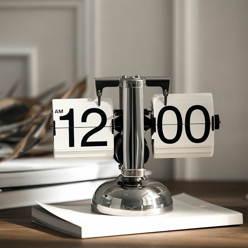 Настольные ретро часы с перекидным циферблатом / Электронные Flip Clock