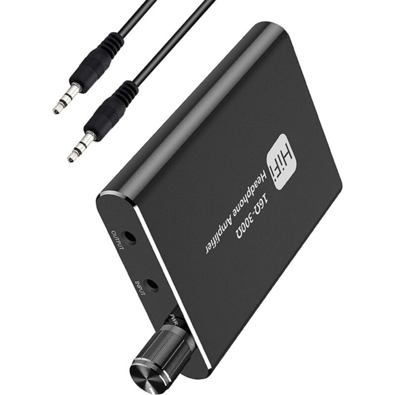 Портативные Перезаряжаемые Усилители Для Наушников С Регулируемыми Басами HiFi Sound Шумоподавление Алюминиевый Сплав для Мобильных Устройств