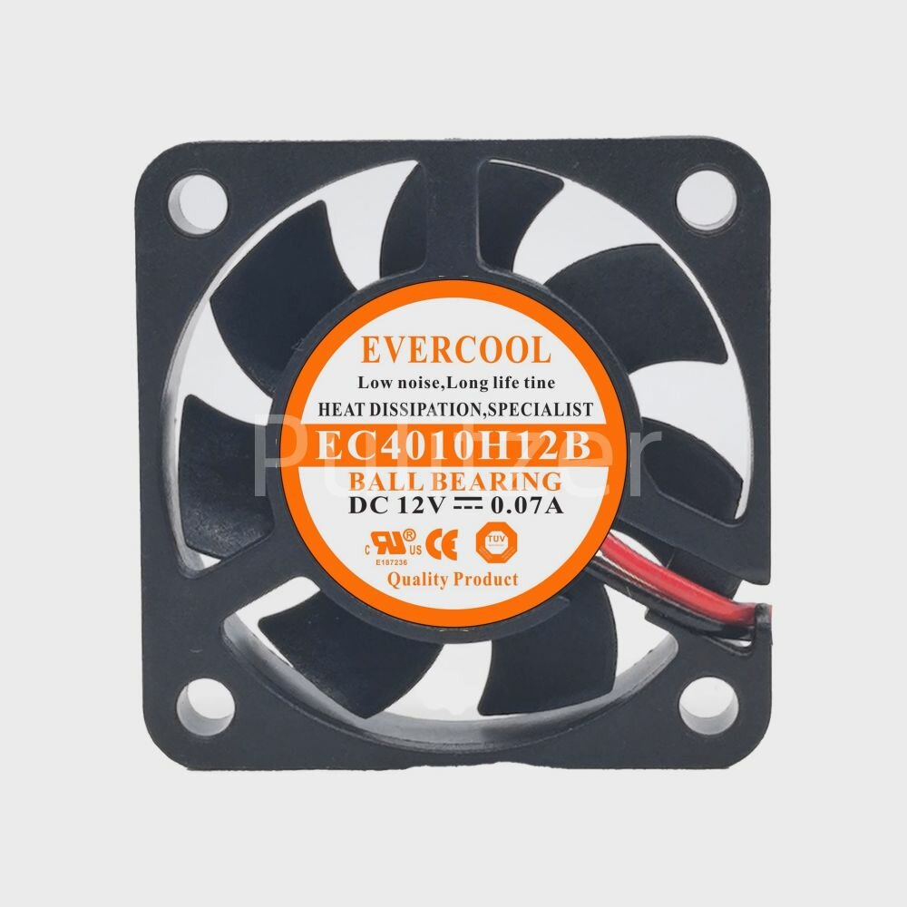 Вентилятор охлаждения EC4010H12B 40*40*10 мм 12В 0.07A