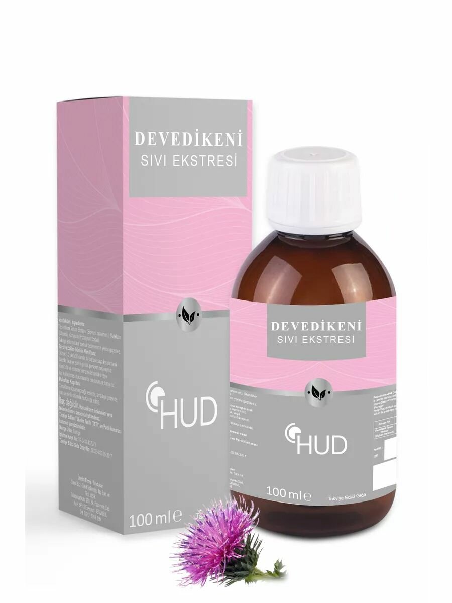 Экстракт растительный, расторопша, чертополох 100 мл. сироп DESTEK, Турция