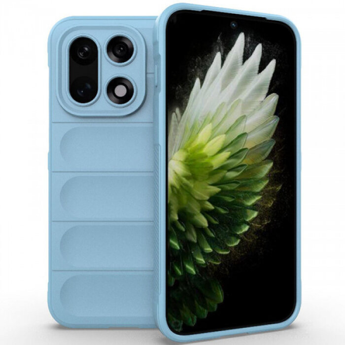 Flex Silicone Противоударный чехол для OnePlus 15 5G с защитой камеры и микрофиброй