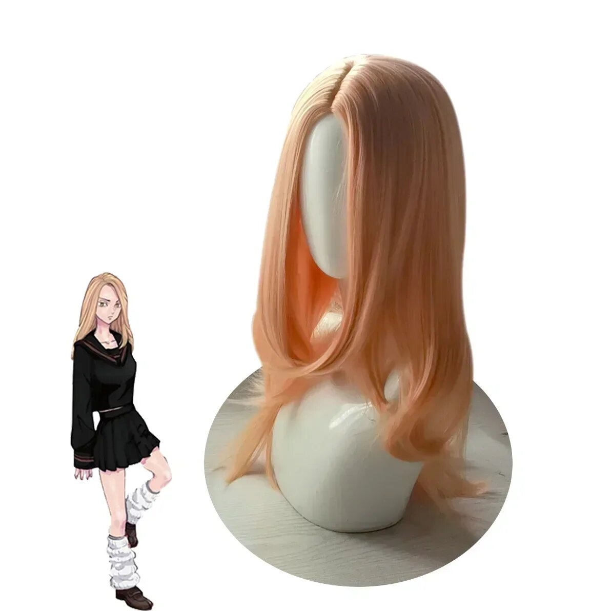 Косплей костюм Шиба Юдзуха из аниме Токио Мстители S, wig