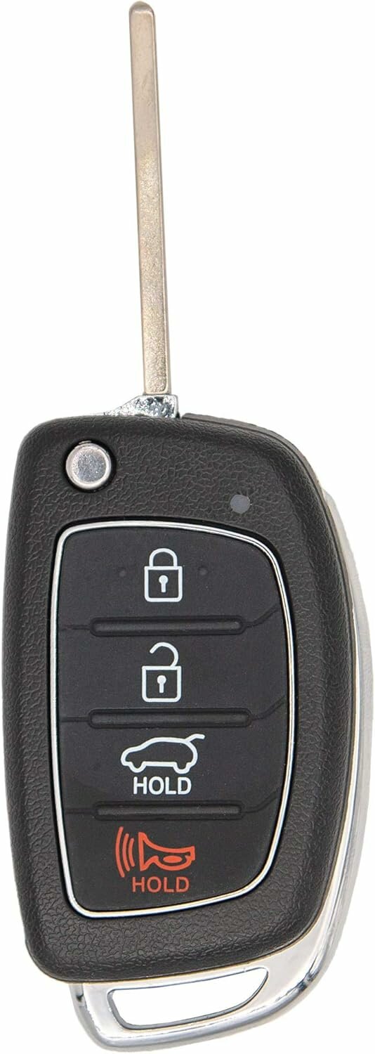 Замена Keyless2Go для удаленного доступа без ключа, откидной автомобильный брелок для Hyundai Santa Fe TQ8-RKE-3F04 9543