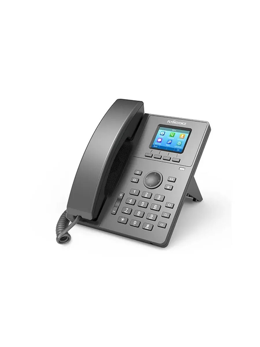 IP-Телефон VoiceIP "Flying Voice" P11P, IP6, 4 SIP-аккаунта, LCD, 2 Ethernet 10/100