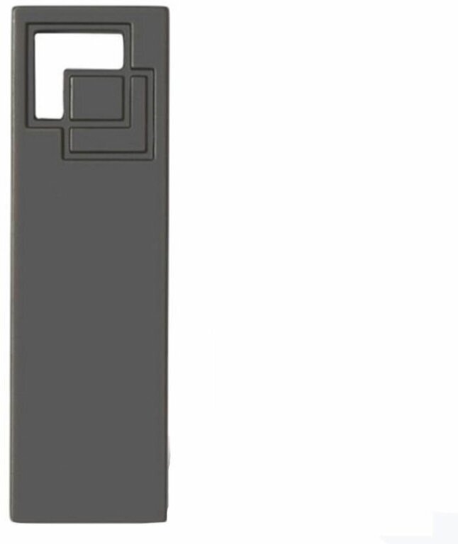 USB Флешка металлический брелок темный 64 ГБ