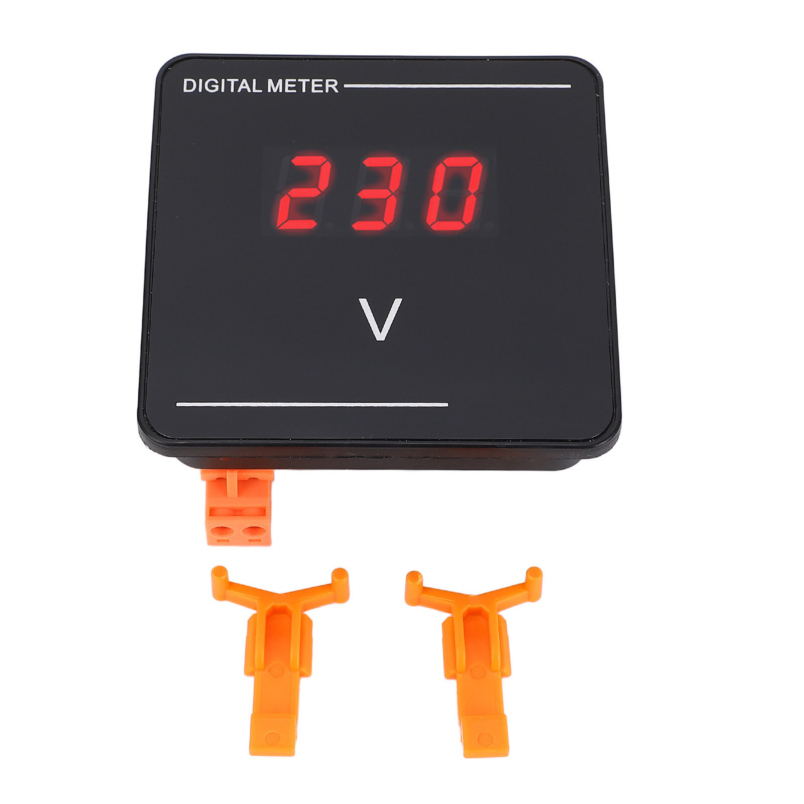 Цифровой вольтметр с красным светодиодным дисплеем, для автоматизации