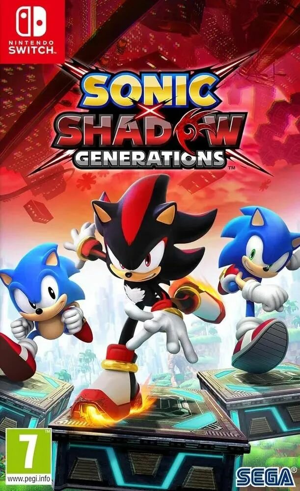 Sonic X Shadow Generations (русские субтитры) Nintendo Switch