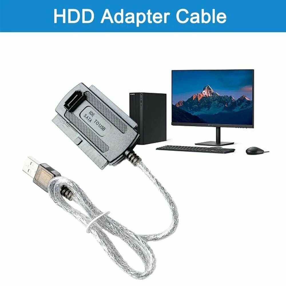 Ide к sata к usb внешний легкий кабель жесткого диска