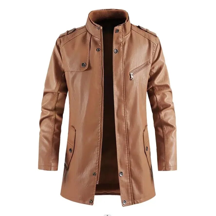 Куртка кожаная