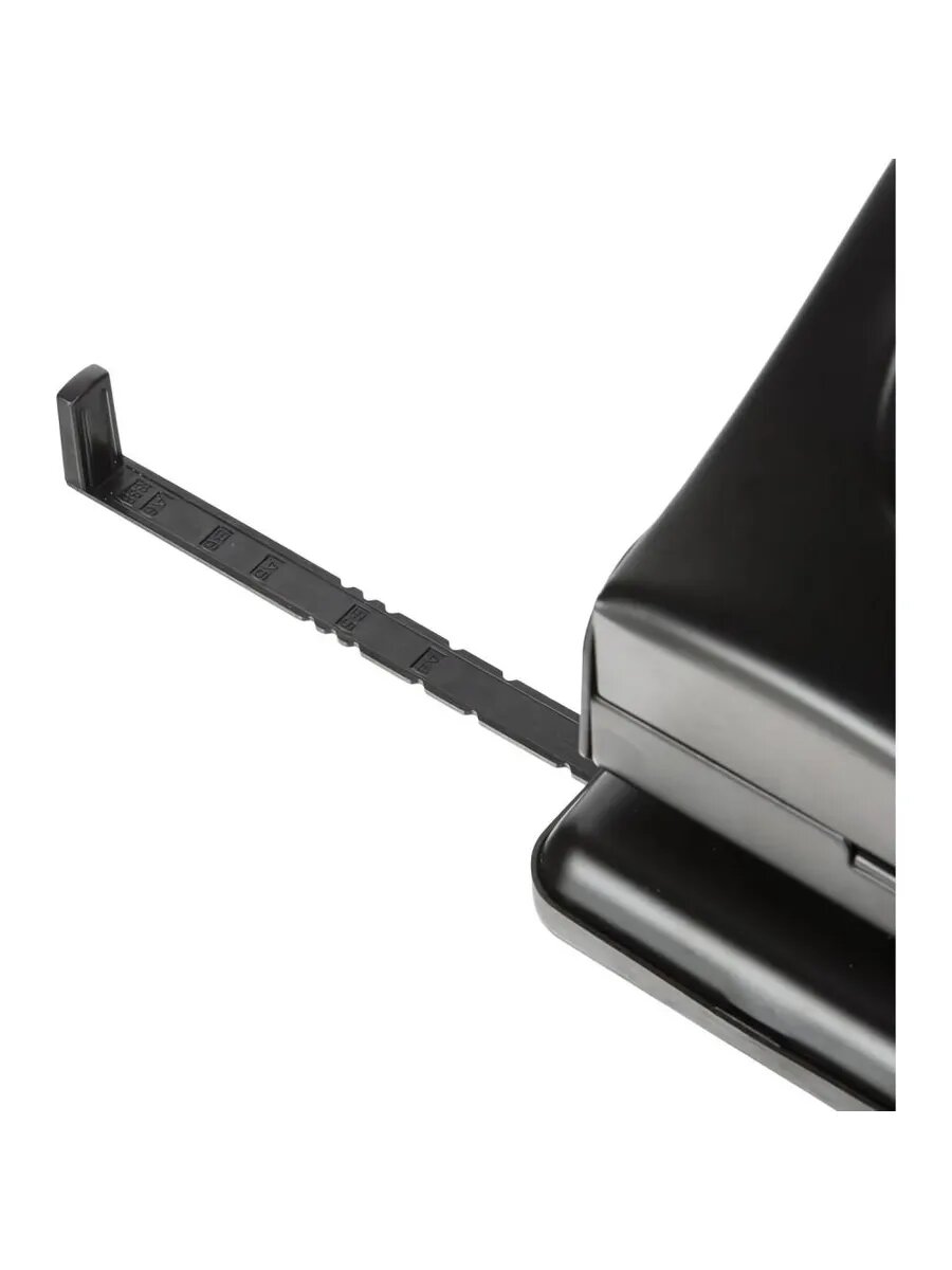 Металлический дырокол для больших объемов, черный