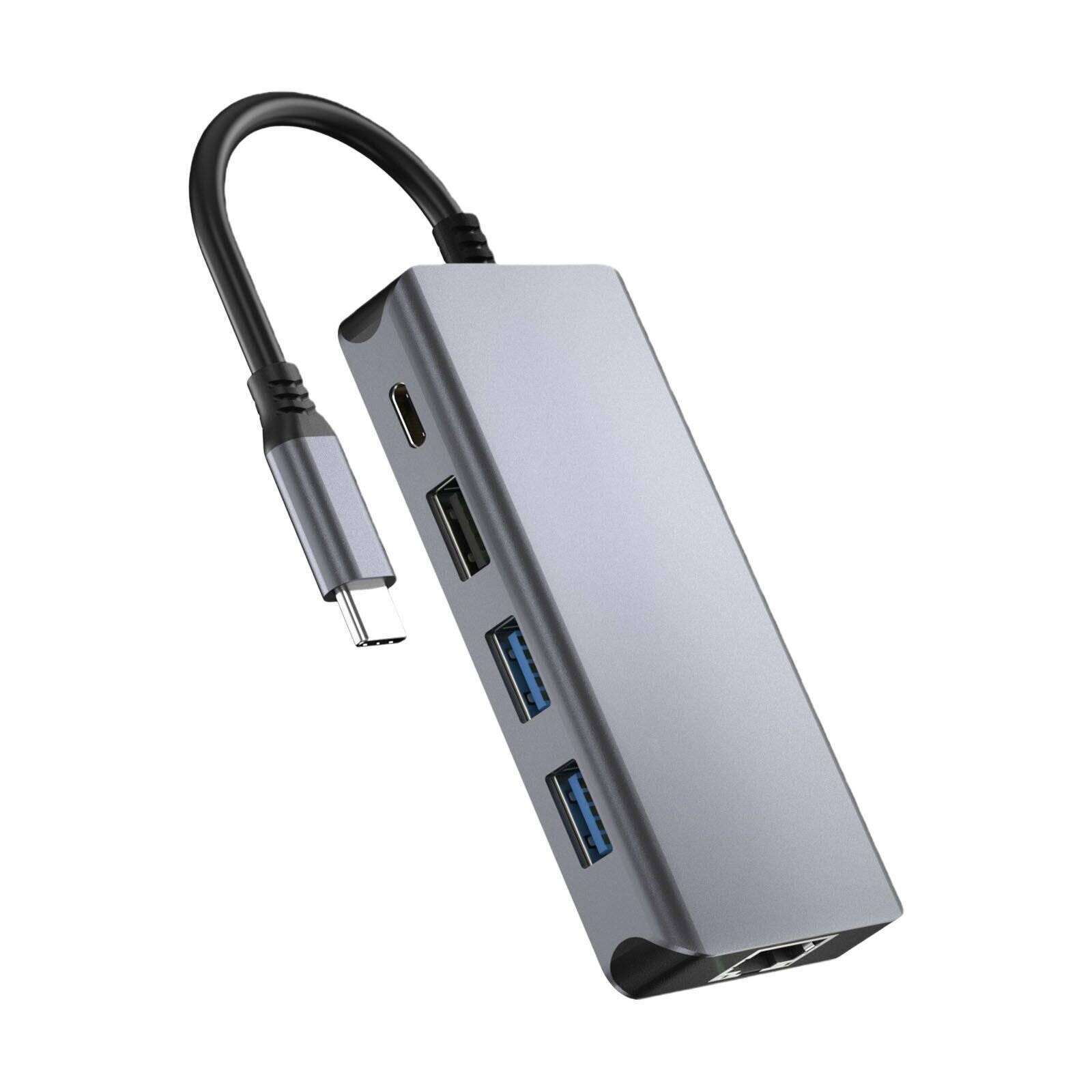 Адаптеры USB-C-HDTV с портами USB Ethernet и зарядкой PD100W