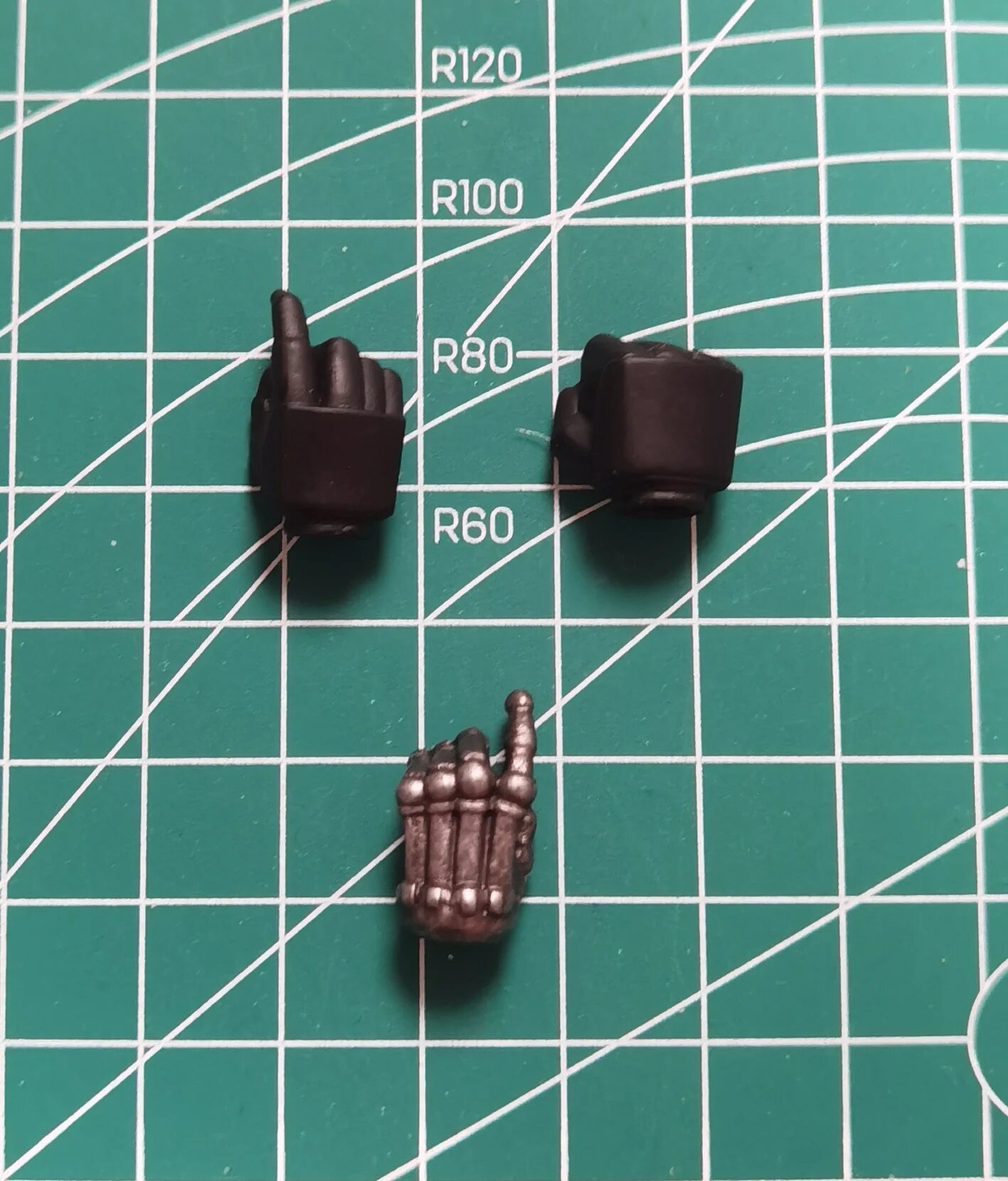 Аксессуары JOYTOY Warhammer 40k 1/18: Фигурки Iron Hands, Iron Father, Feirros. Toy Accessory 10