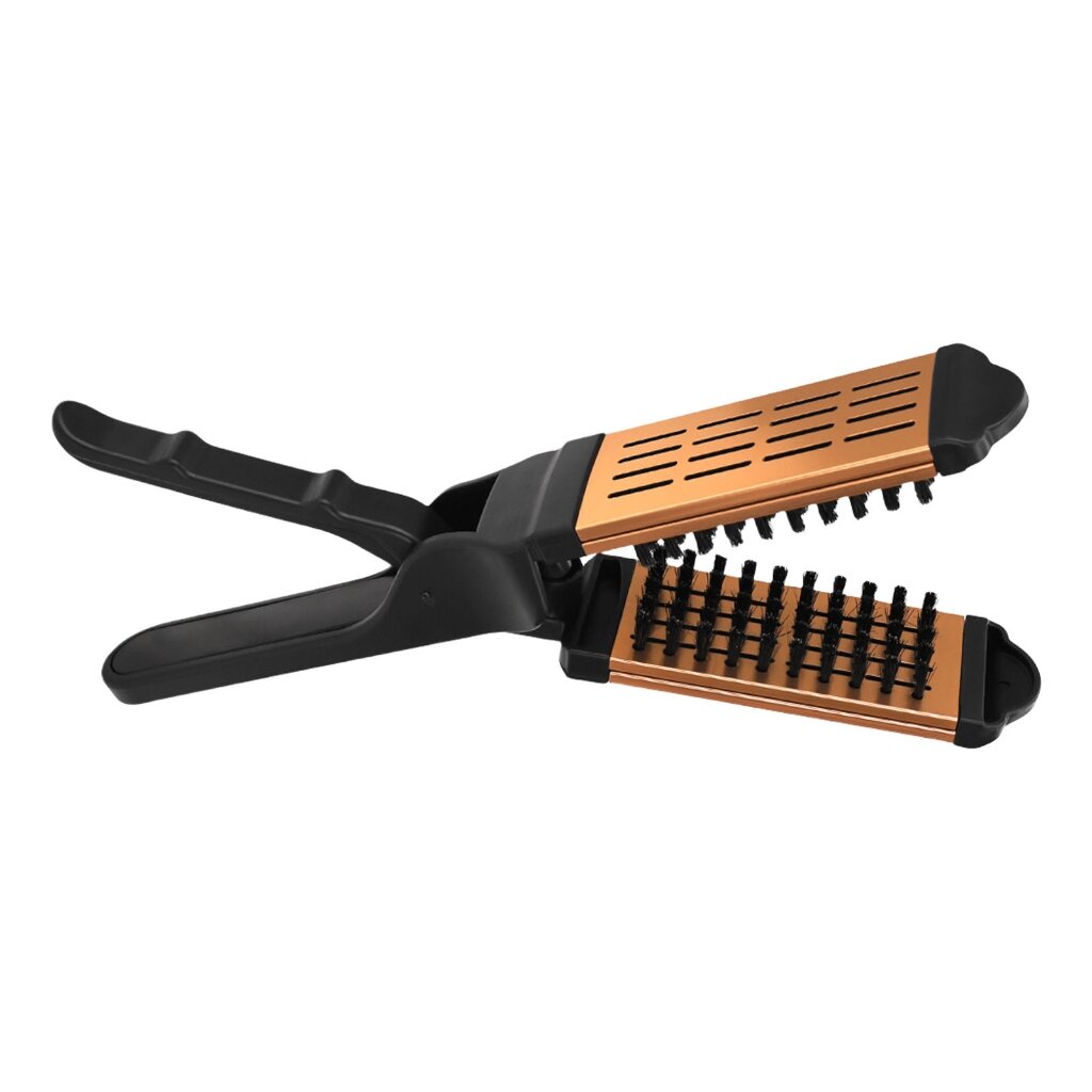 Зажимная Щетка Для Волос Двусторонняя Щетка Для Выпрямления Волос Распутывающая Расческа Инструмент Для Укладки Волос для Влажных Сухих Густых Длинных Волос