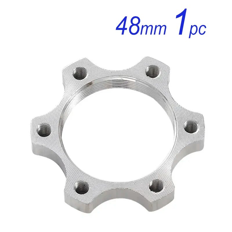 Велосипедные адаптеры тормозных дисков Adaoter 44/48 мм, серебристые 48mm 1pc