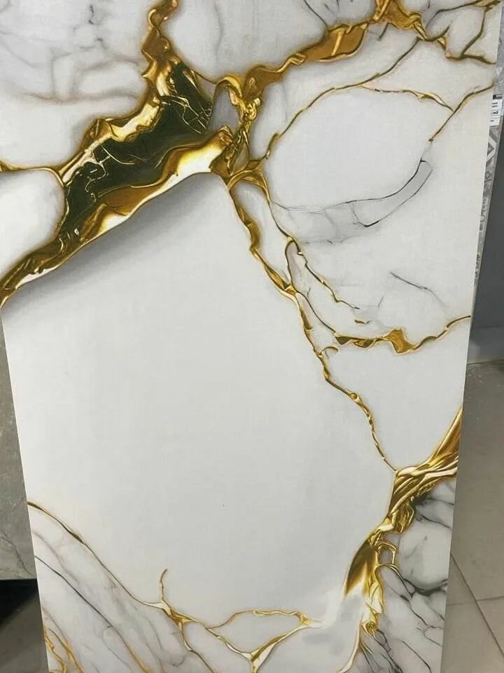 Керамогранит Gold Light ( Золото светлое), 600х1200 мм, матовый карвинг, производство Индия