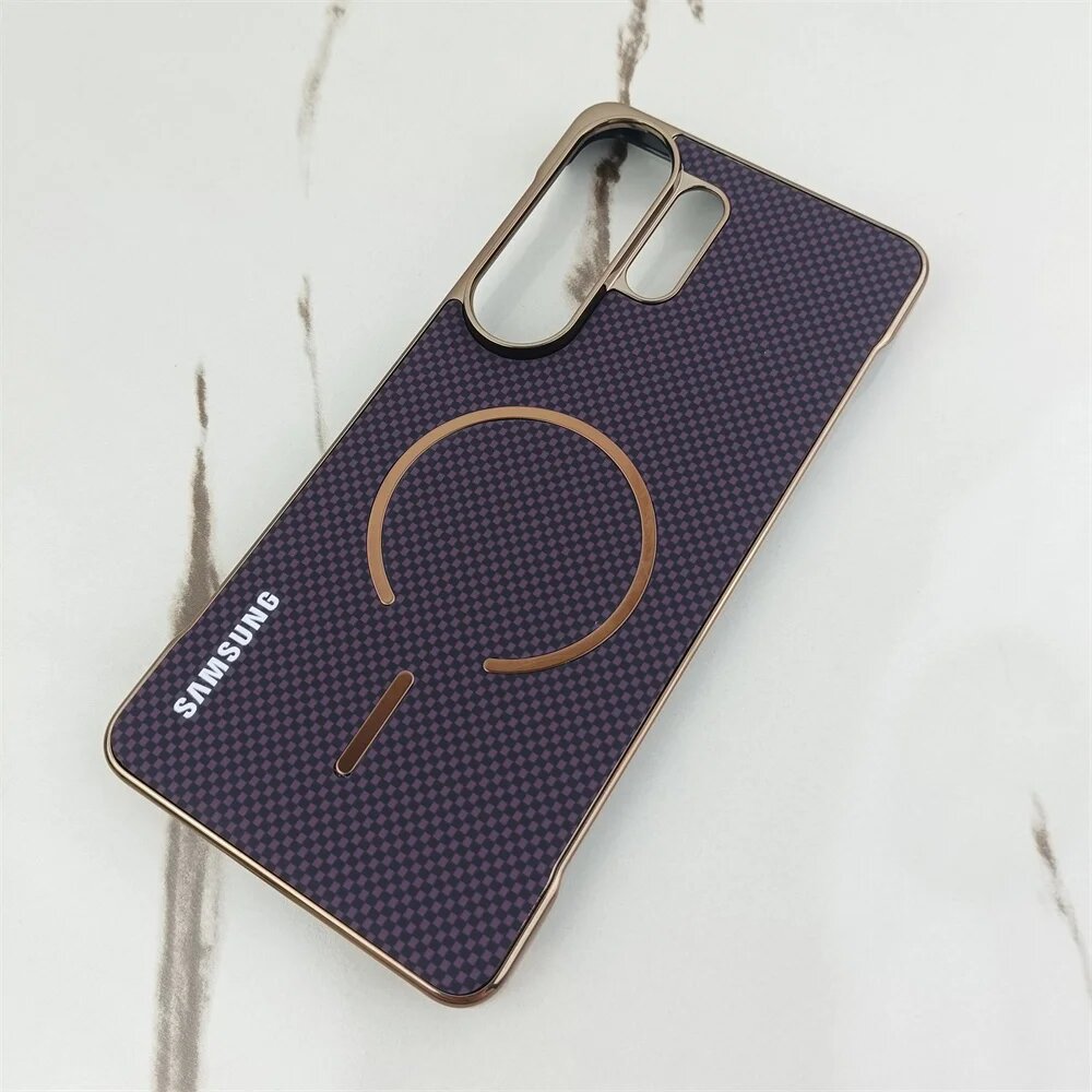 Чехол для Samsung Galaxy S26 Ultra, Purple, углеволокно