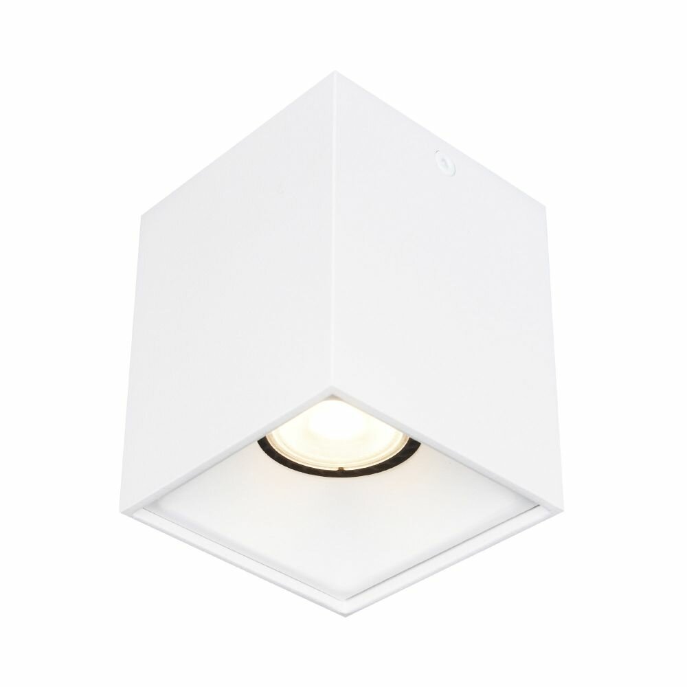 ST168.502.01 ST-Luce Светильник потолочный Белый GU10 1*50W IP20 L82,5xW82,5xH104 220V Без ламп.