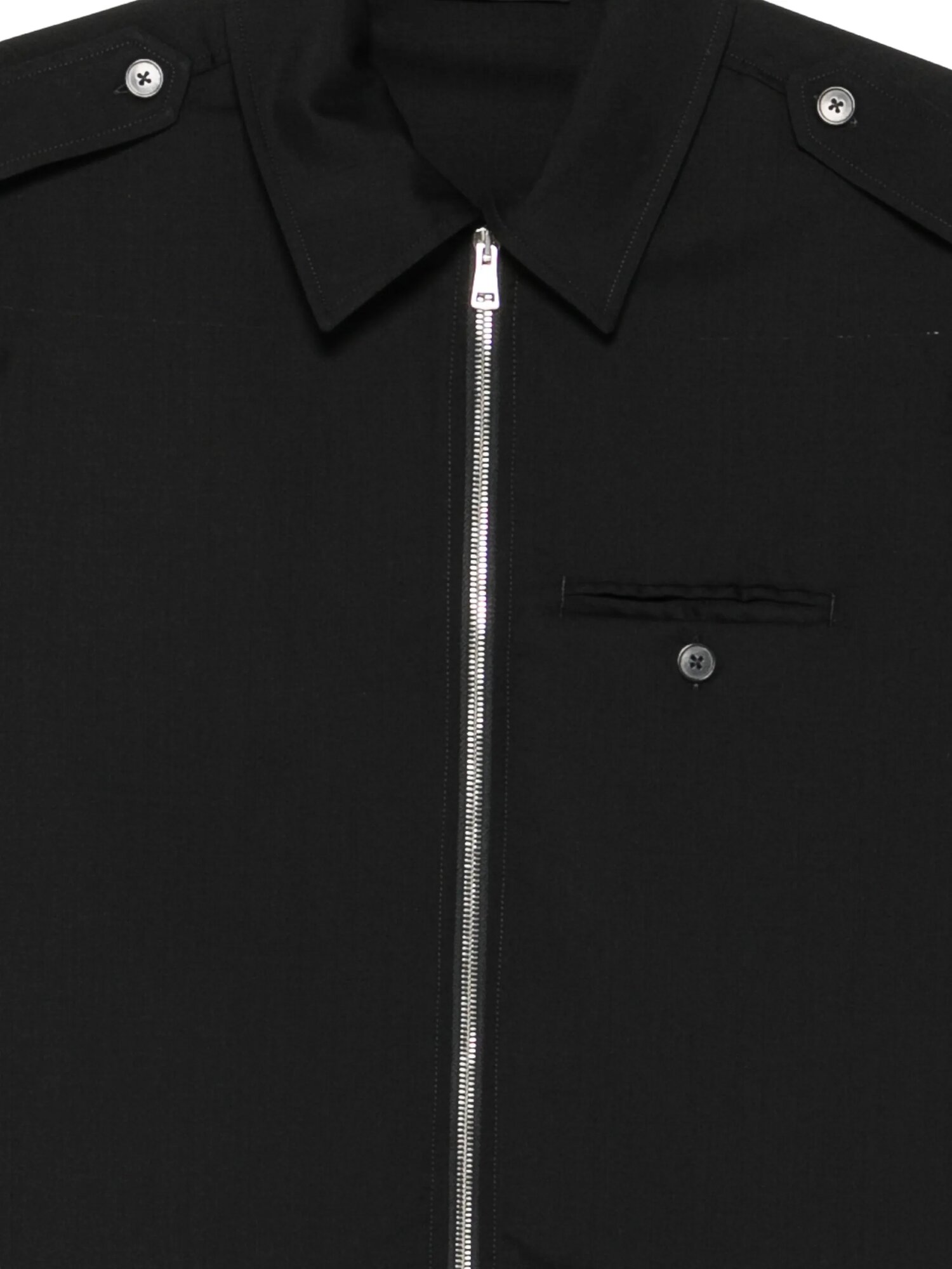 Куртка LOW BRAND Zipped jacket, размер 54, black/black — фото 1