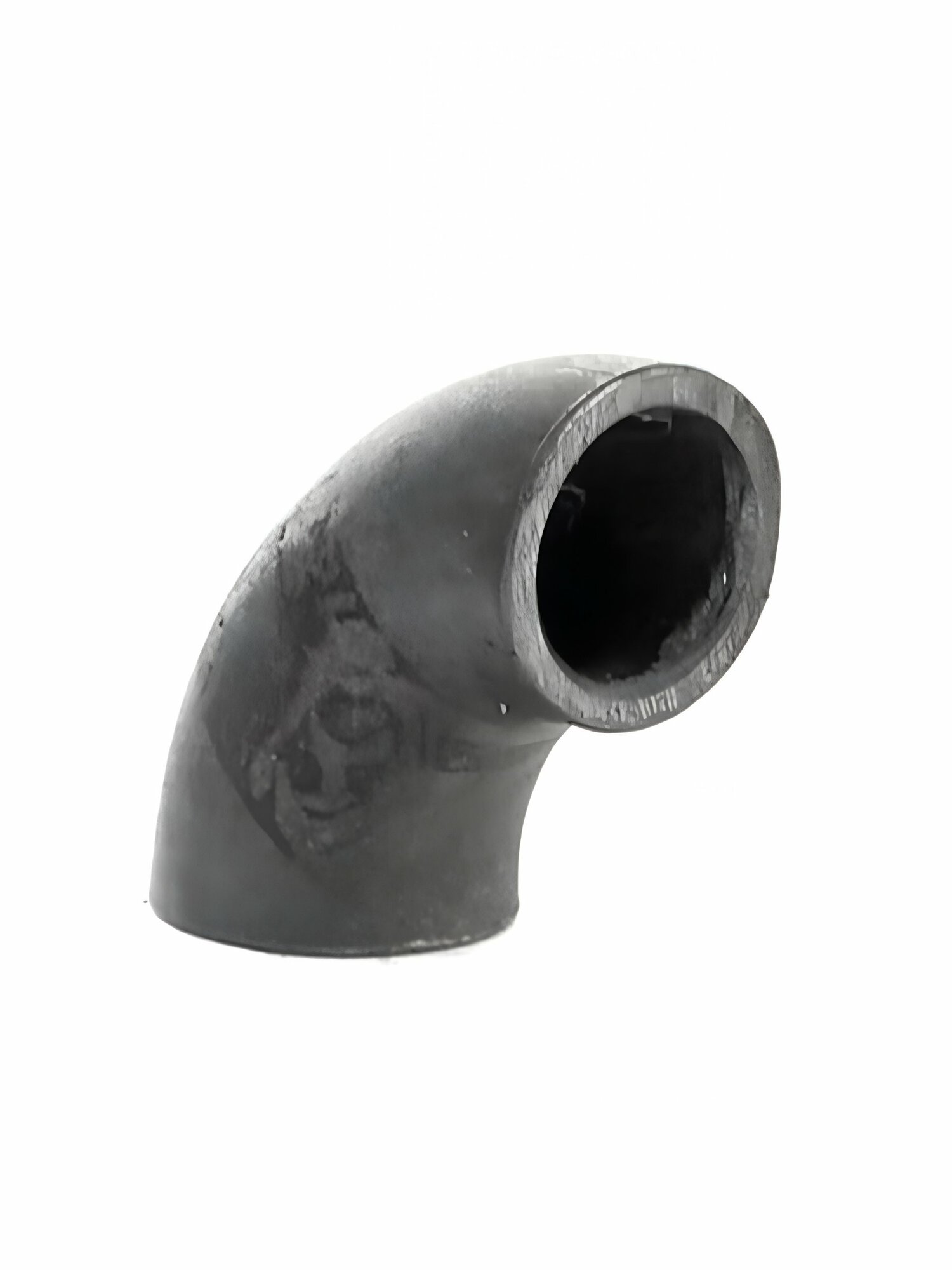 Отвод резьбовой стальной 1/2 дюйма бесшовный, Россия, серый, ДУ15