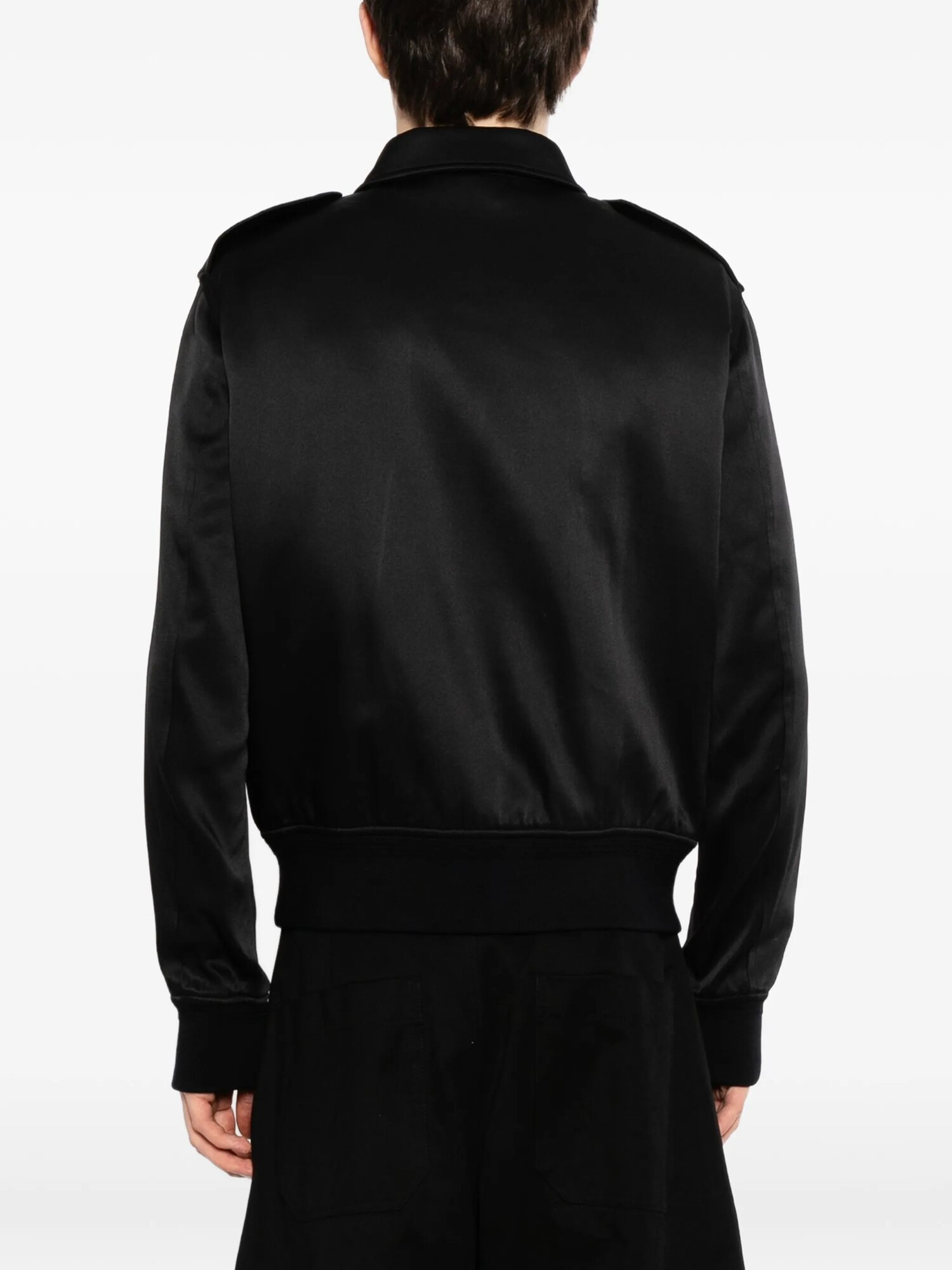 Куртка Alexander McQueen Zip embellished jacket, размер 48 — фото 1