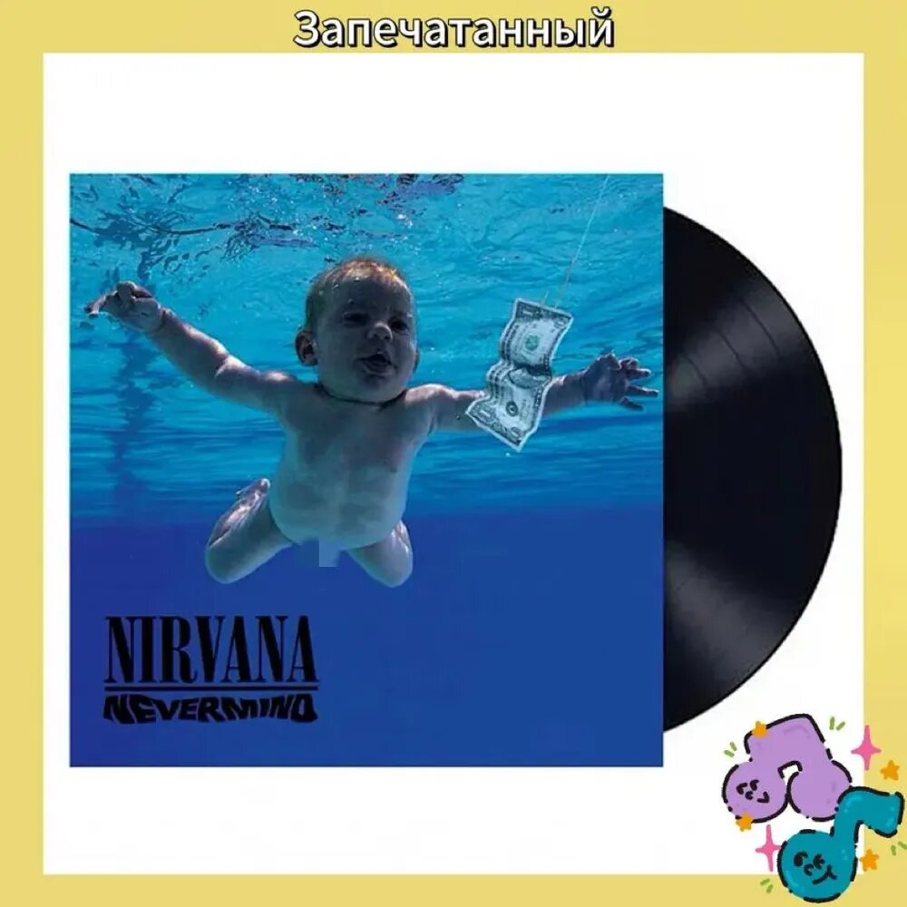 Коллекционное издание! Nirvana Nevermind Винил 12 LP (Гранж-классика 1991)