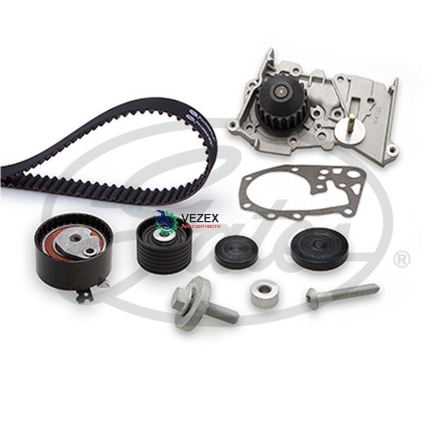 GATES KP45671XS Ремкомплект привода ГРМ  с водяным насосом PowerGrip Kit KP45671XS (7883-13328)