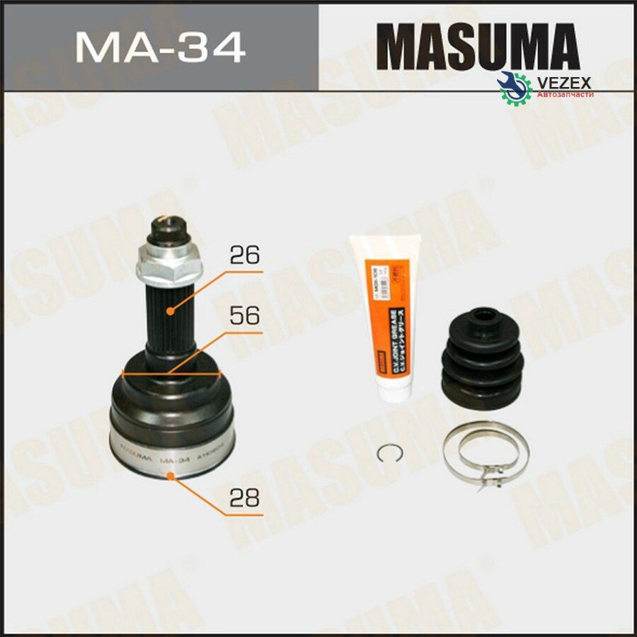 MASUMA MA-34 ШРУС наружный