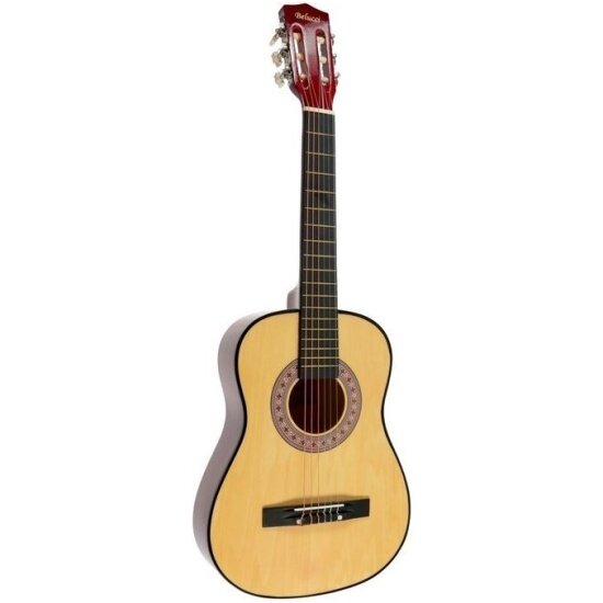 Классическая гитара Belucci BC3405 N CA, с медиаторами, чехлом, ремнём, струнами, натуральный
