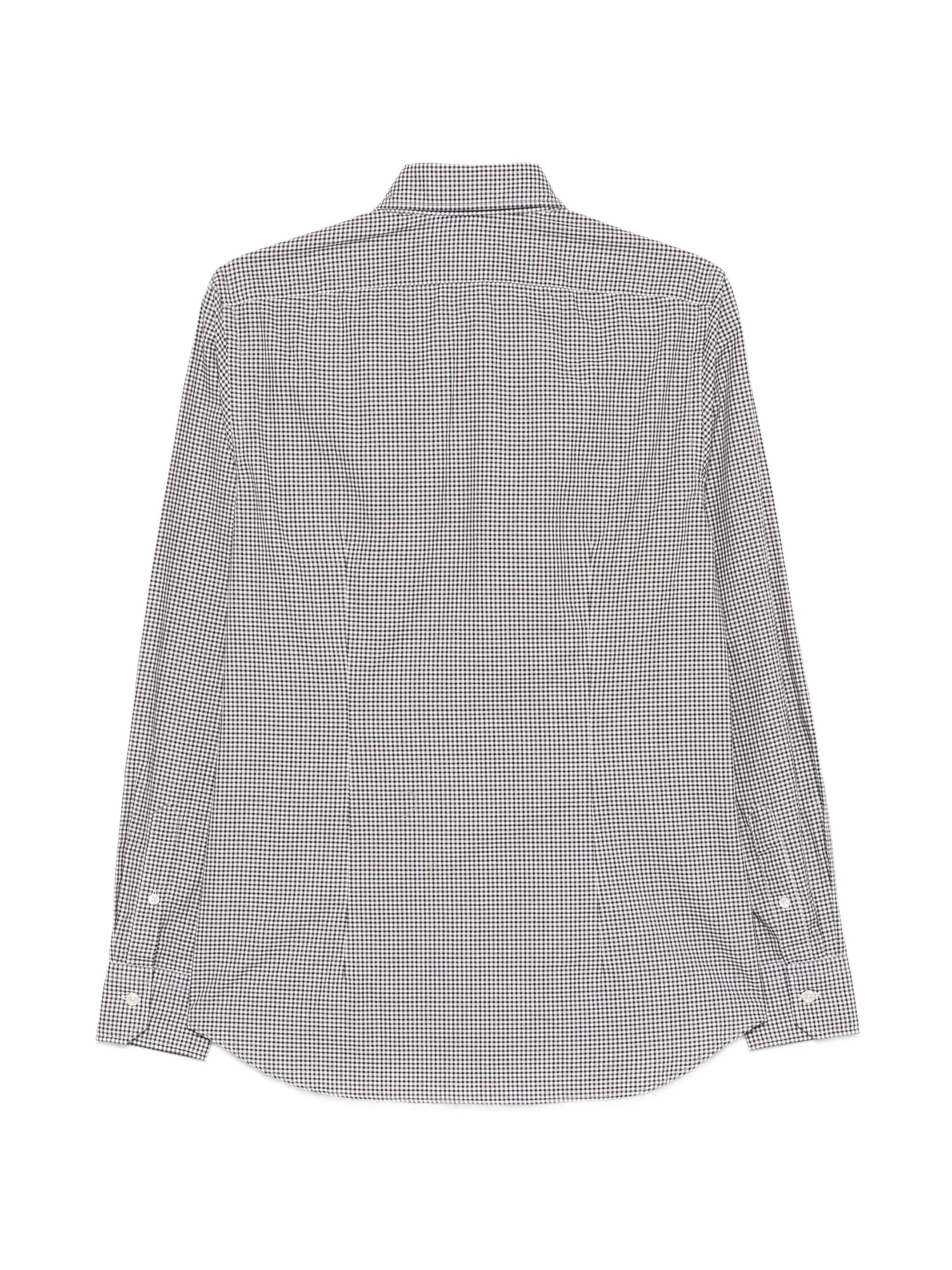 Рубашка Dell'Oglio Buttoned check shirt, размер 2XL, blue — фото 1