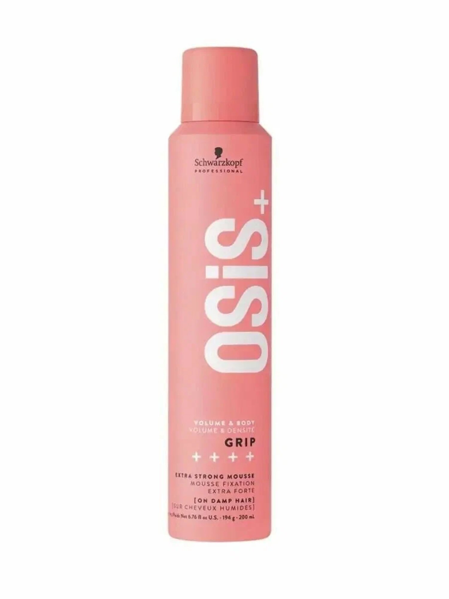 Schwarzkopf Мусс для волос сверхсильной фиксации Osis+ Grip, 200 мл