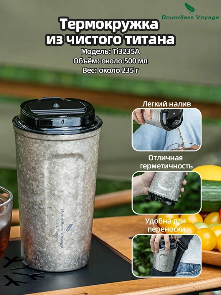 Boundless Voyage Термокружка, 0.5 л