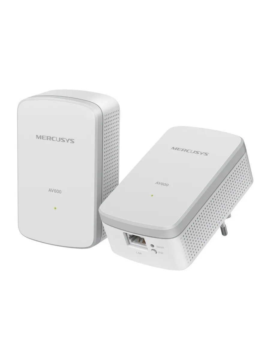 Комплект адаптеров Mercusys Powerline MP300 KIT AV600, белый
