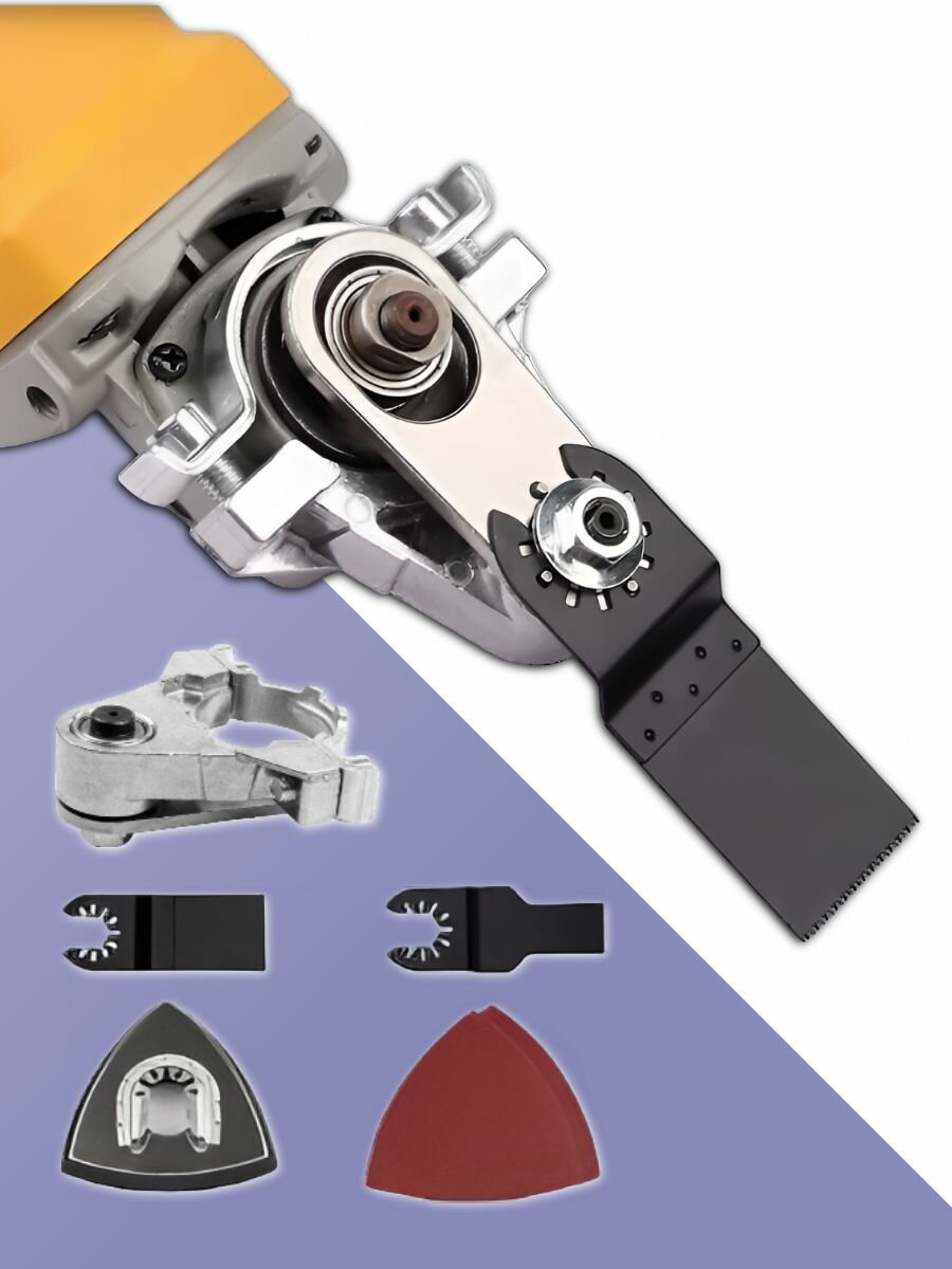 Насадка на болгарку, насадка реноватор для УШМ 125 миниболгарки для резьбы М14 ещё