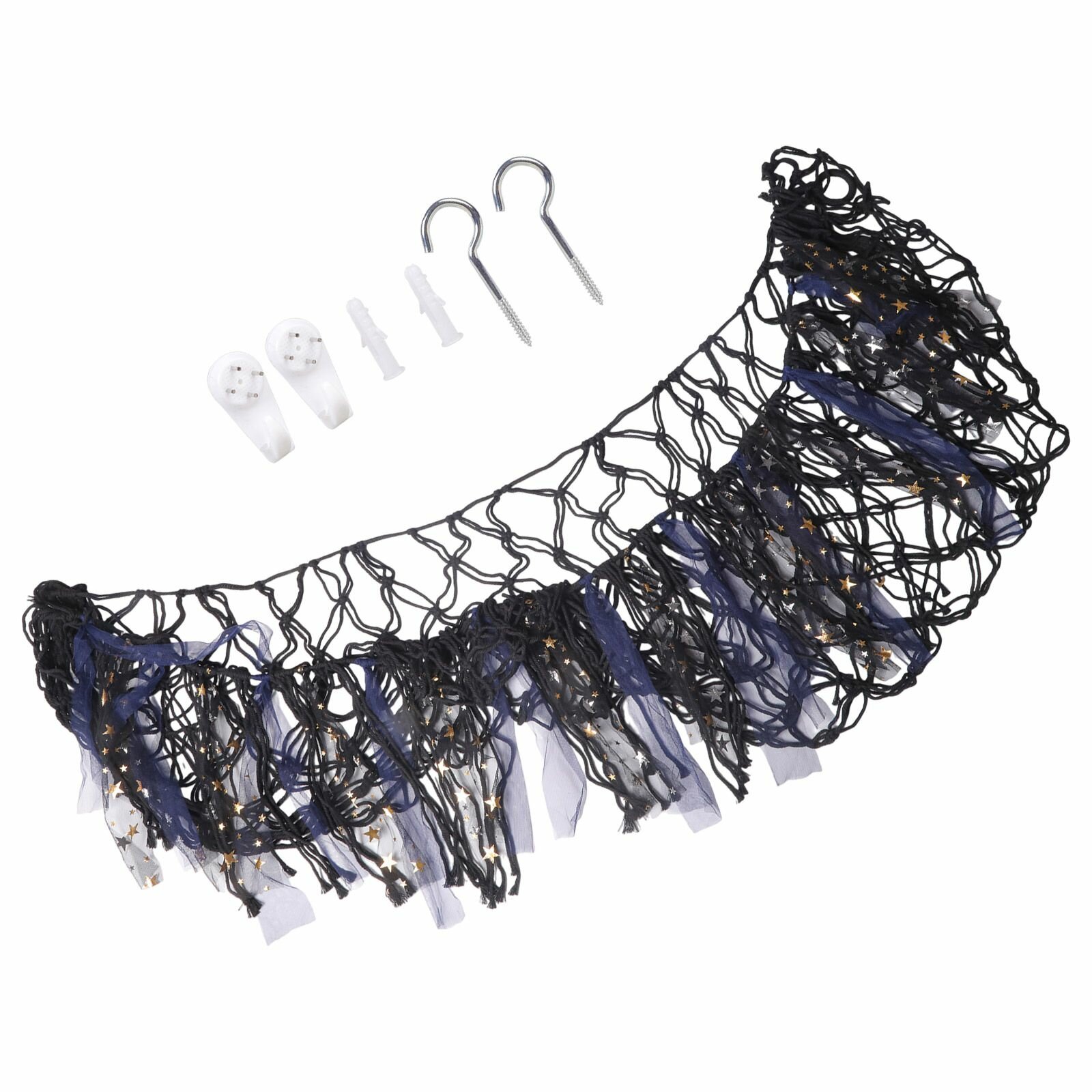 Очень большая подвесная сетка для хранения мягких игрушек в детской