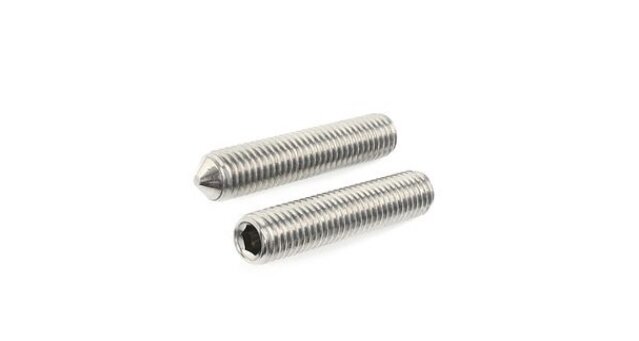 ЦКИ винт установочный DIN914 М3х4 A2 HEX 1.5 200шт 63849