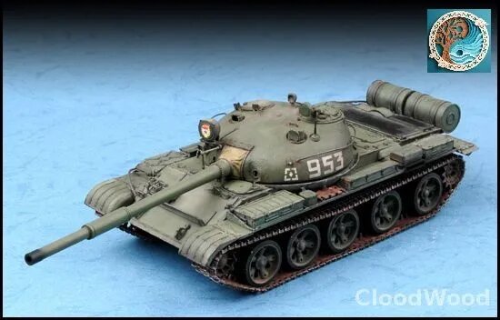 Trumpeter 07146 1:72 Российский средний танк Т-62 образца 1962 года Сборная модель военной техники