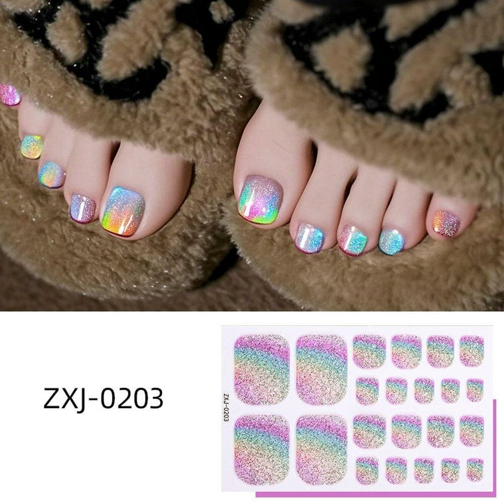 Лаковые полоски для ногтей