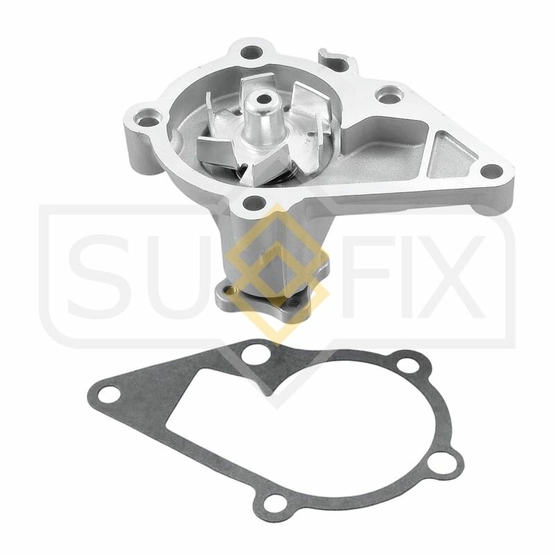SUFIX Насос водяного охлаждения (помпа) для HYUNDAI Accent I-III 1.5-1.6 95-10, Elantra(XD) 1.6 00-06, Getz 1.4-1.6 02-10, Matrix 1.6 01-10, Coupe 1.6 00-02, KIA Cerato/Spectra(LD) 1.6 04>, Rio II 1.4-1.6