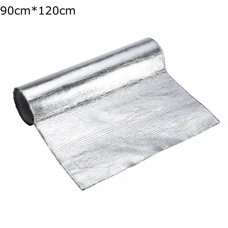 Самоклеящаяся теплоизоляционная алюминиевая фольгированная стеклоткань, огнестойкая, универсальная